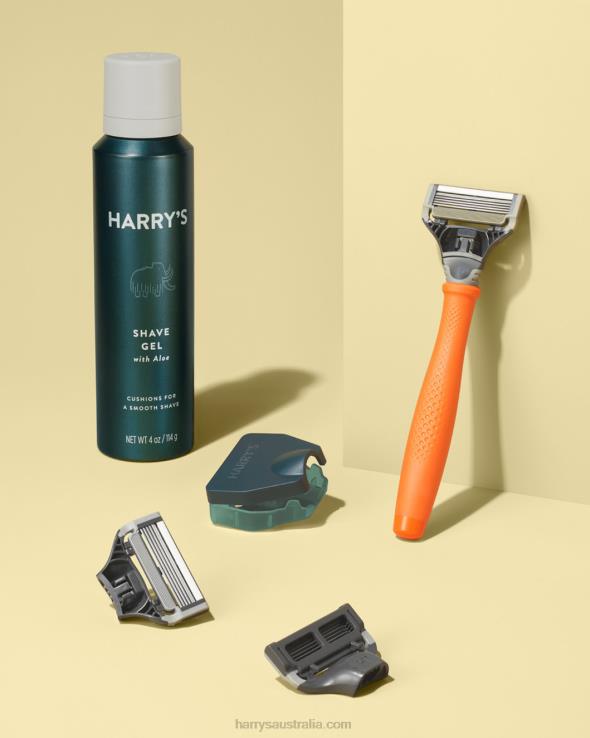 Harry's Truman Set Bright Orange ZJ0861 [ZJ0861] : Harry's Australia Shower, All of your ...